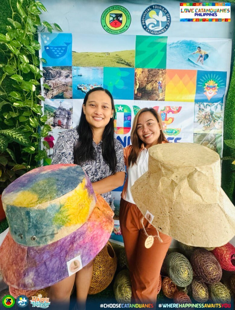BUCKET HAT made from abaca paper, crafted by a Catandunganon - Bicol ...