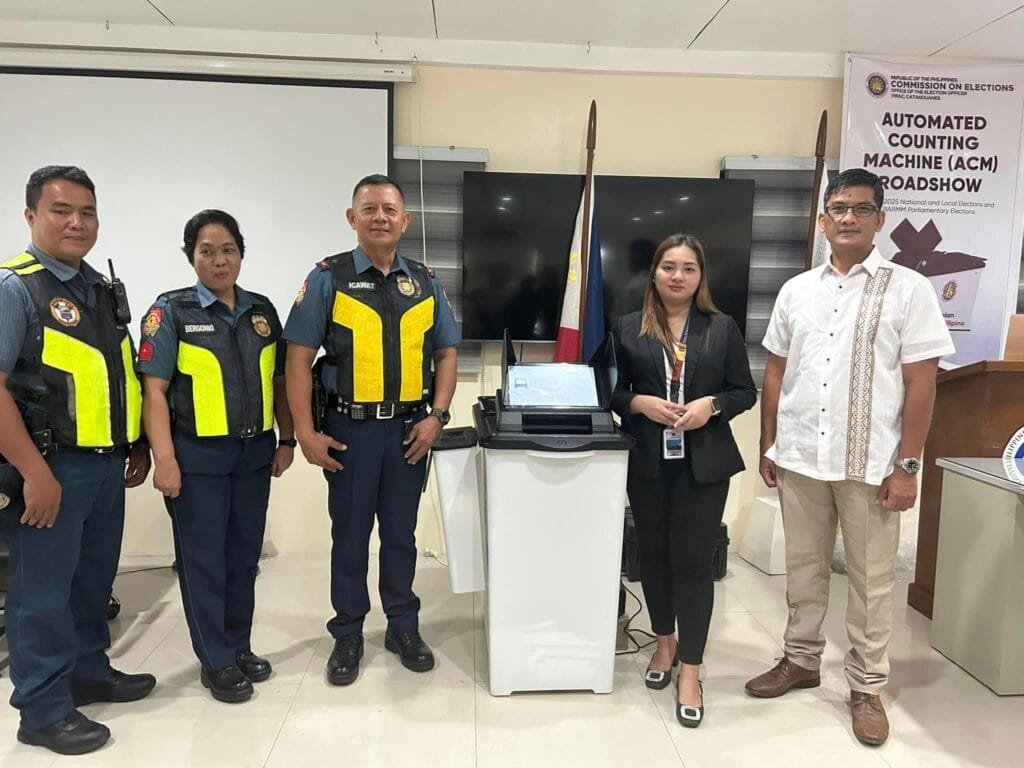COMELEC Virac Launches Automated Counting Machine Roadshow for 2025 ...