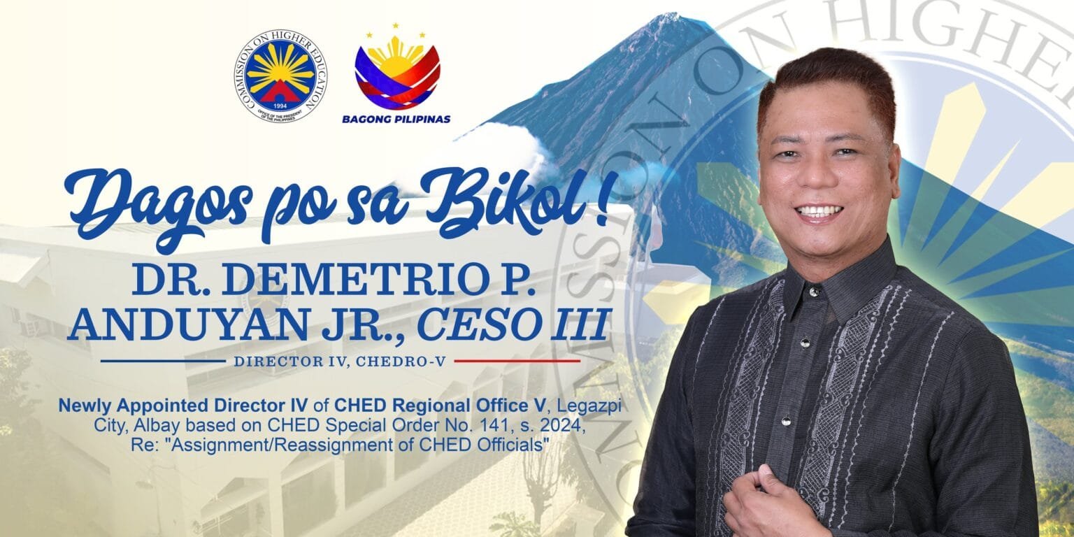 CHED RO V Welcomes New Regional Director, Honors Outgoing Leader ...