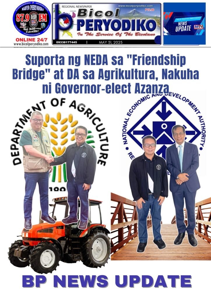 NEDA Backs "Friendship Bridge," DA Pledges Major Agricultural Aid for ...